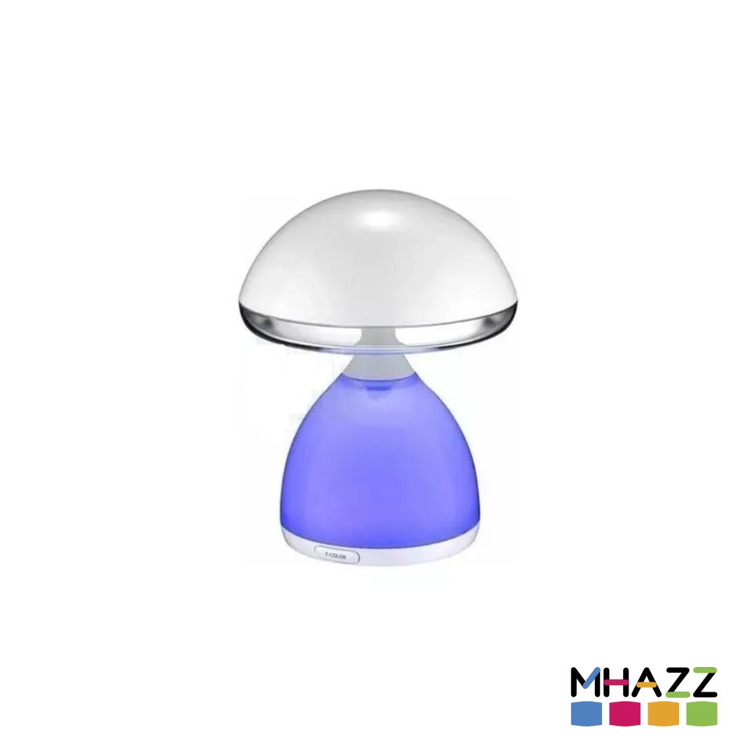 Velador Led Hongo Rgb Tactil Recargable Usb - MHAZZ
